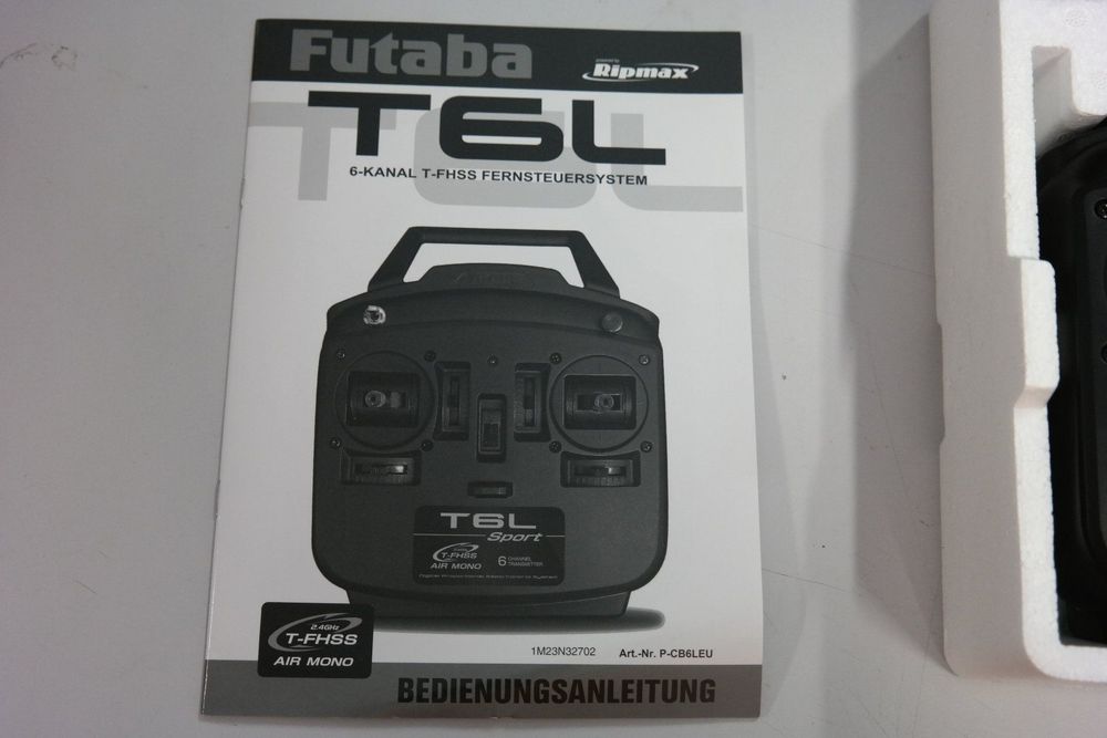 Futaba T6L Sport T-FHSS Mode2 und R3106GF Empfänger | Kaufen auf Ricardo
