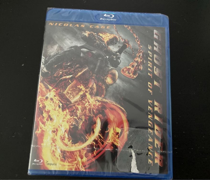 Blu-Ray Neu Ghost Rider Spirit Vengeance Marvel Comic Film (Neu und ...