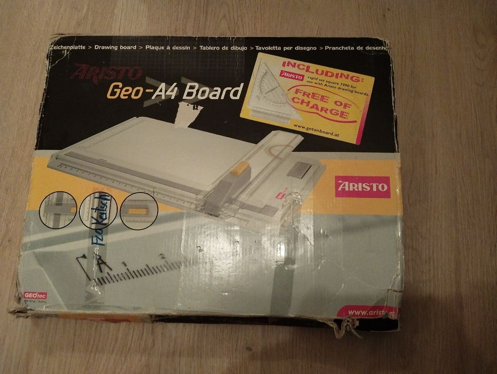 Aristo Geo-A4 Board inkl. Zirkel und Kreisschablone | Kaufen auf Ricardo