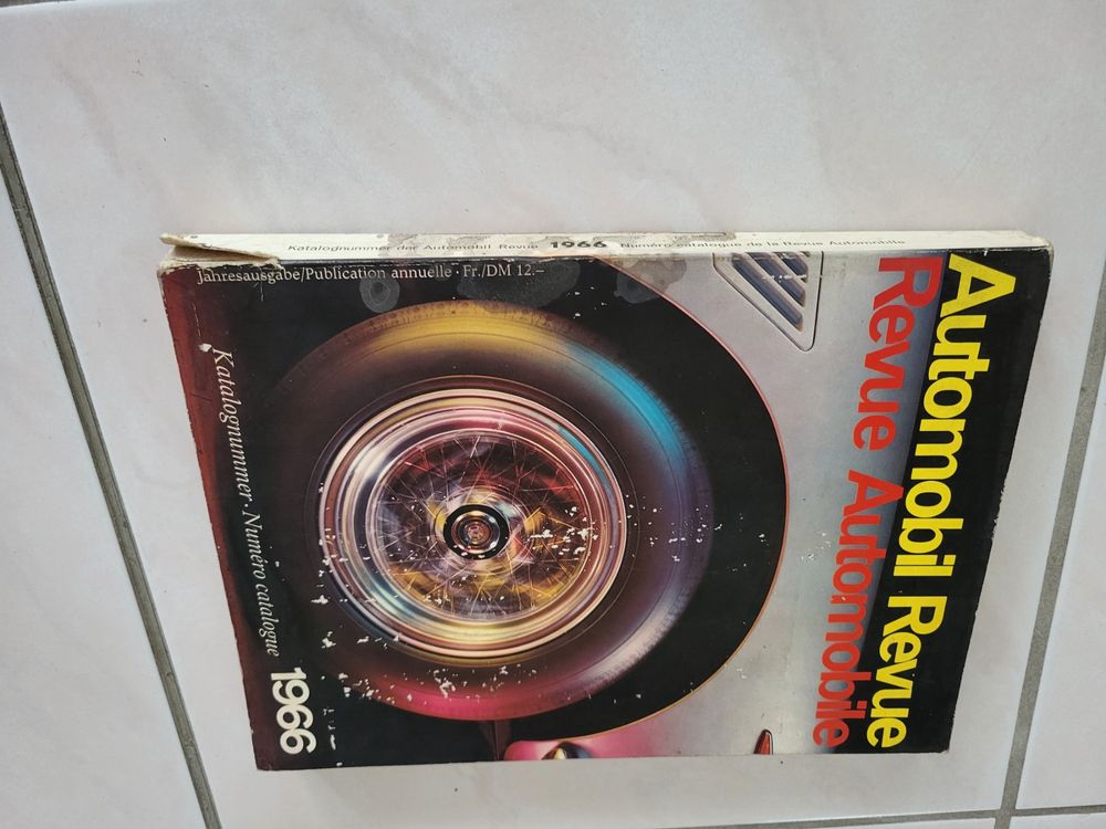 Automobil Revue Katalog 1966 (Gebraucht) in Sarmenstorf für CHF 30 – mit Lieferung auf Ricardo ...