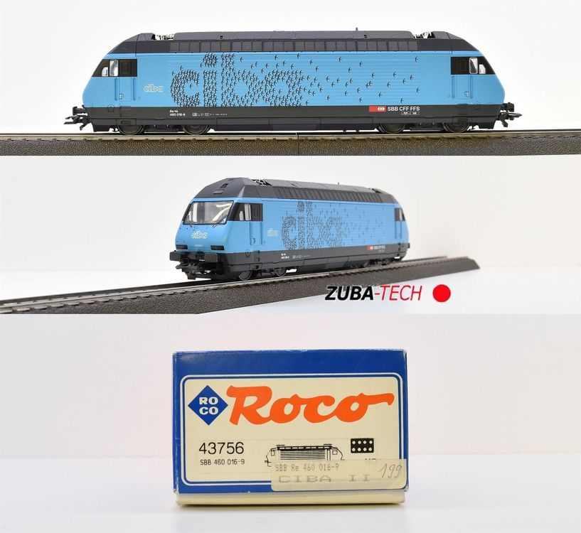 Roco 43756 E-Lok Re460 CIBA SBB H0 GS OV (Gebraucht) in St. Gallen für CHF 98.5 – mit Lieferung ...