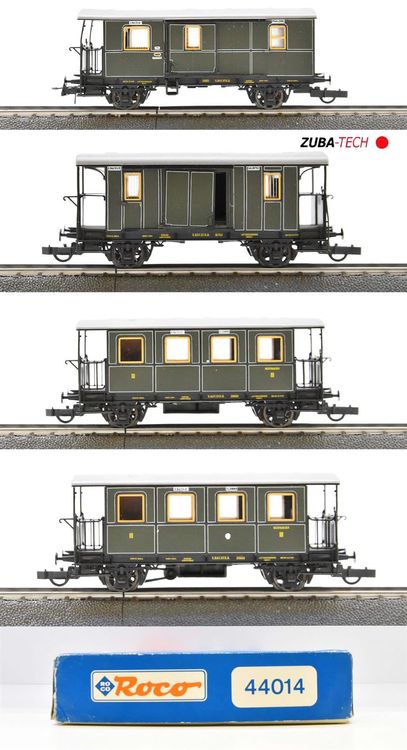 Roco 44014 Personenwagen-Set 4tlg H0 GS (Gebraucht) in St. Gallen für ...