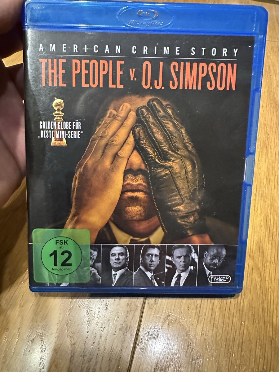 The People V. O.J. Simpson Serie Bluray, 8 Stunden. (Gebraucht) in ...