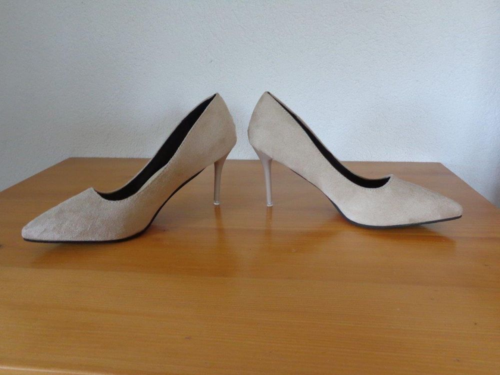 Pumps beige Grösse 47 Absatz 10 cm (Neu (gemäss Beschreibung)) in ...