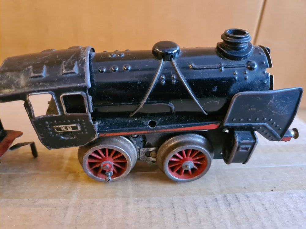 Unbekannte Blech-Dampflok Spur 0 antik. Märklin? Buco? Hag? (Gebraucht ...