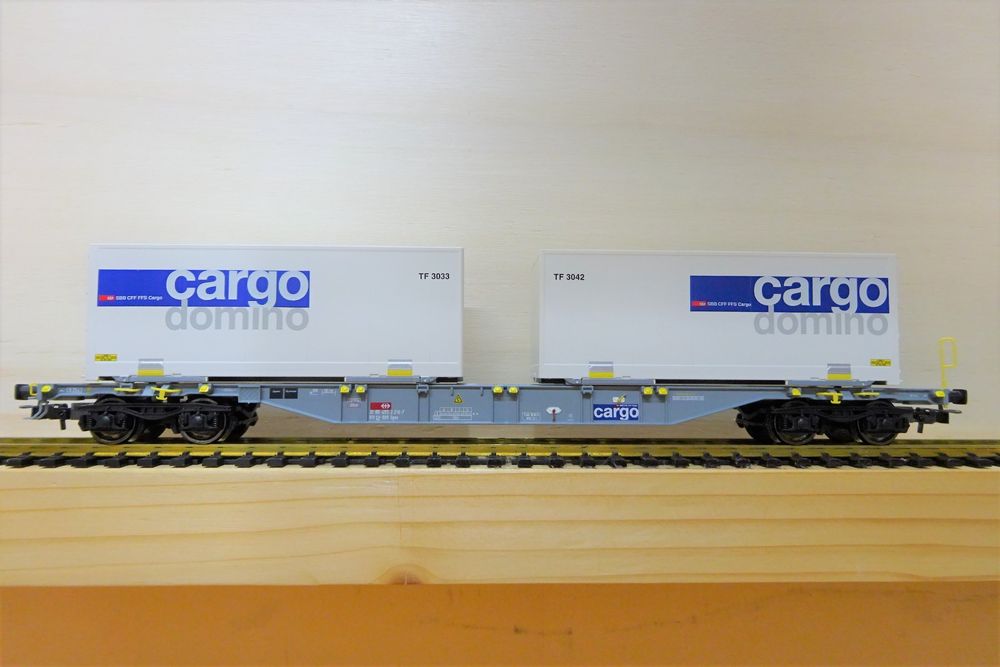 Roco SBB Cargo Containerwagen. H0.DC. Neuwertig. | Kaufen auf Ricardo