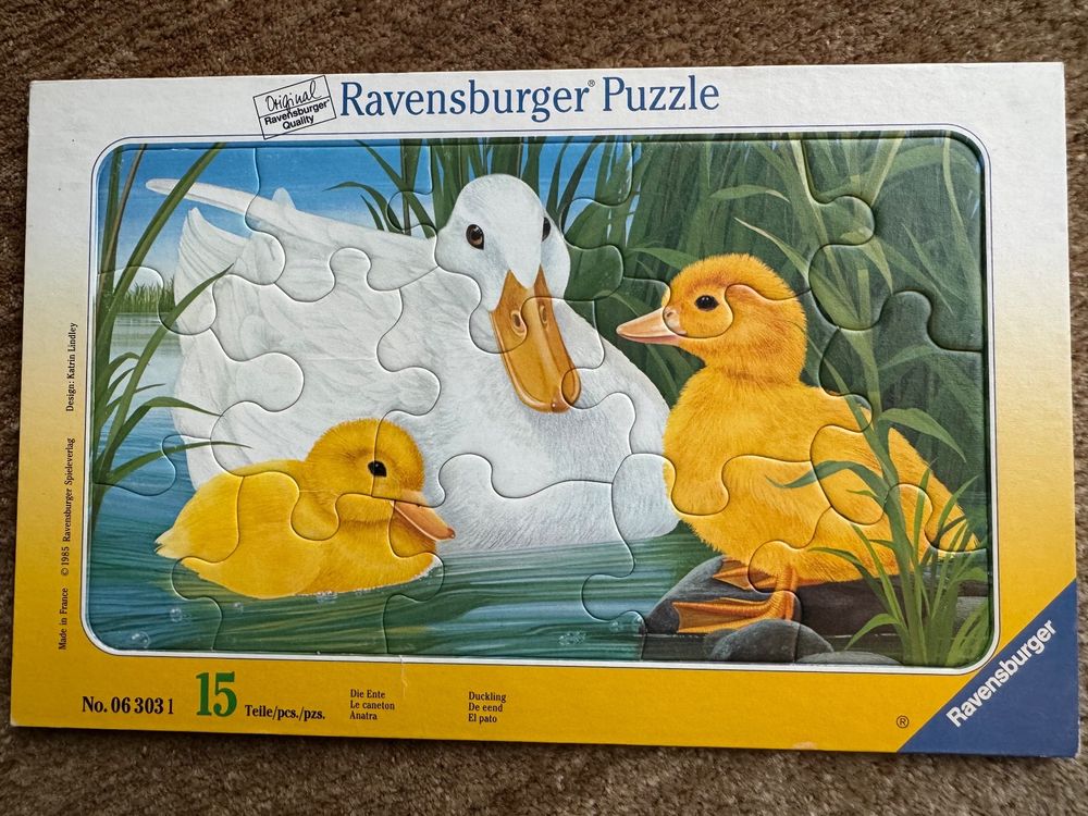 Ravensburger Puzzle 15 Teile (Gebraucht) in Aarau für CHF 6 – mit ...