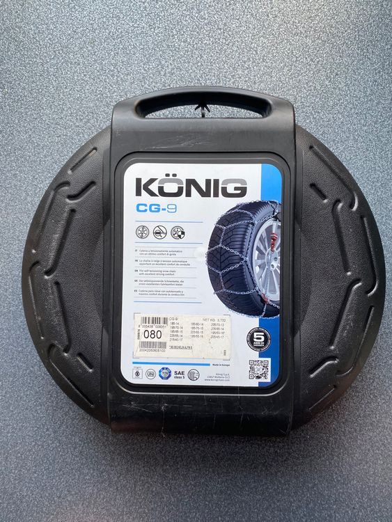 1 Paar Schneeketten König CG-9 080 | Kaufen auf Ricardo