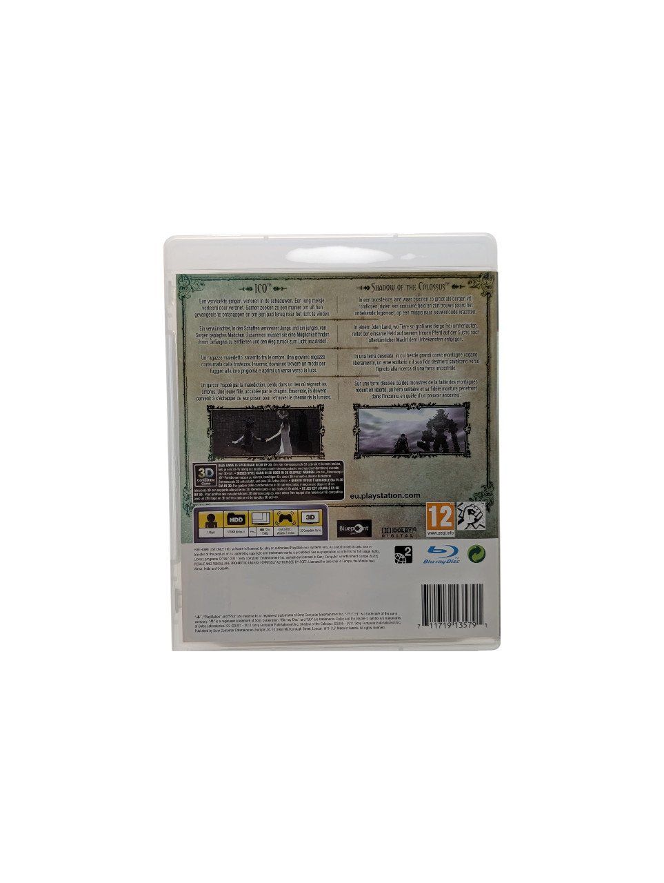 ICO & Shadow of the Colossus Classic HD PlayStation 3 (PS3) (Gebraucht) in Domat/Ems für CHF 36 ...