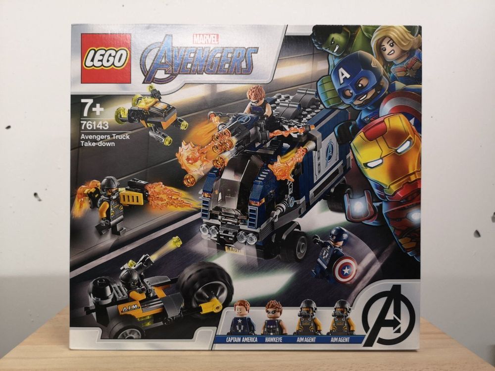 Lego 76143 Avengers Truck Take Down (Neu und originalverpackt) in ...