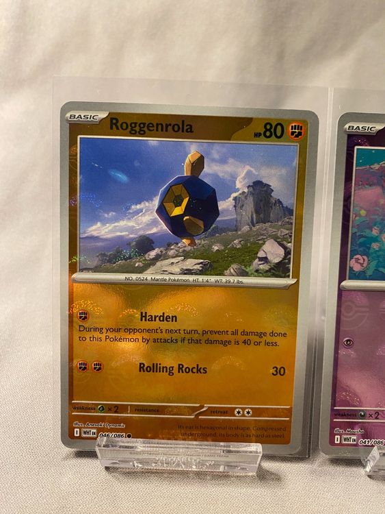 Pokémon / Poke Ball Foil Holo / White Flare / Gothita etc. (Neu (gemäss ...