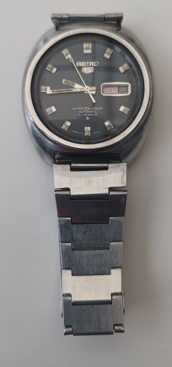 Seiko 5 Day Date Automatic 21 Jewels 6119 movement. Oct 1969 (Gebraucht ...