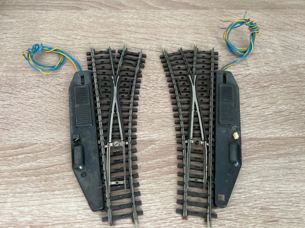 Märklin 2 x 2161 R+L weichen K H0 (1) (Gebraucht) in St-Aubin-Sauges ...