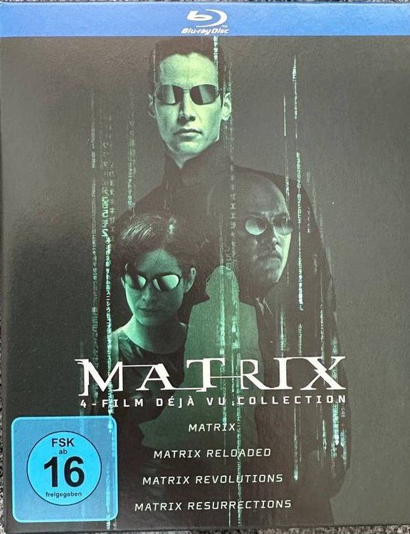 Matrix 4-Film Déjà Vu Collection Blu-ray Top Zustand! (Gebraucht) in Beringen für CHF 25 – mit ...