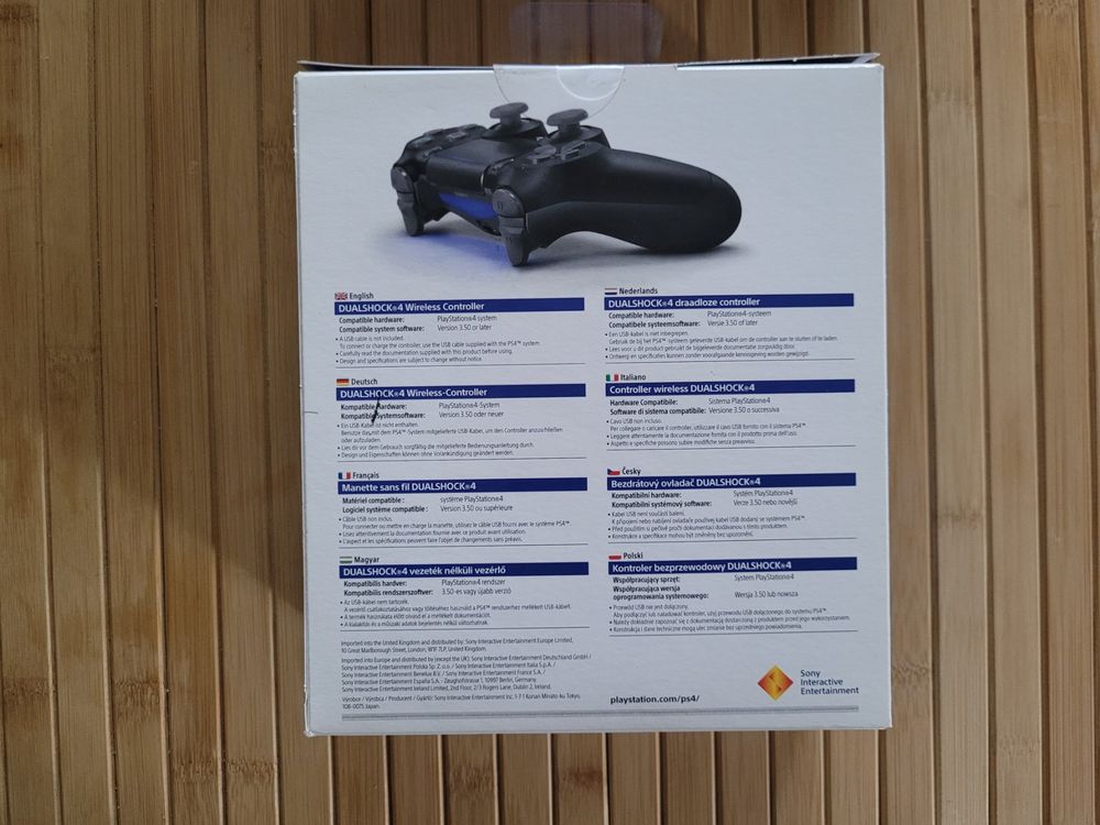 Sony Playstation PS4 Dualshock Controller Schwarz Top! (Neu und ...