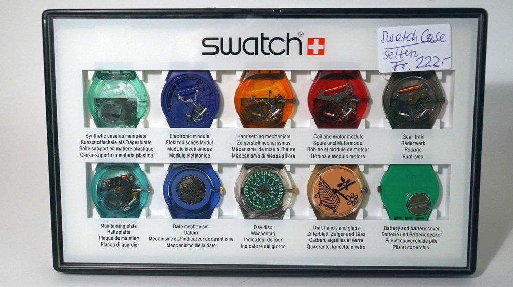 Swatch-Show-Box-Produktion sehr selten (Neu (gemäss Beschreibung)) in ...
