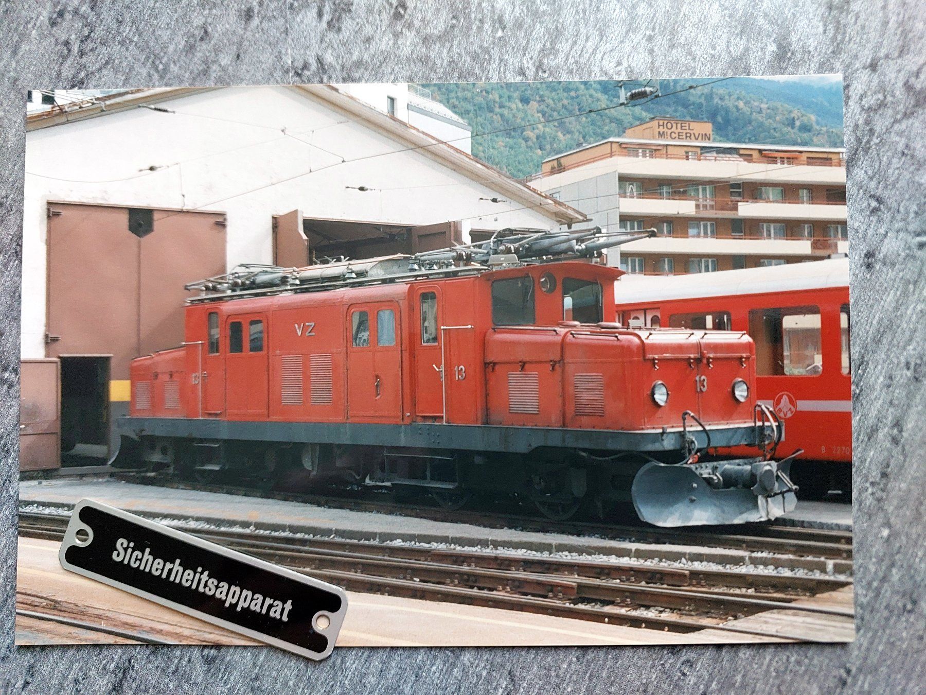 Brig-Visp-Zermatt HGe 4/4 Nr. 13 - Foto (Gebraucht) in Schönenwerd für ...