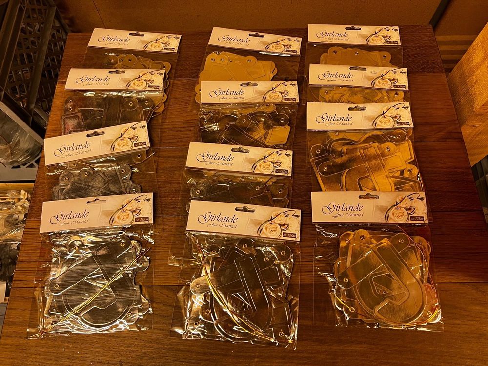 12 stk Girlanden just married neu (Neu und originalverpackt) in ...