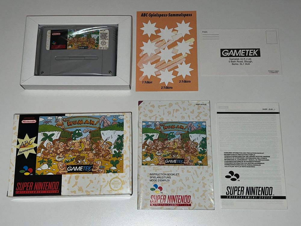 Super Nintendo (SNES) Spiel - The Humans (OVP) - Top! (Gebraucht) in Zürich für CHF 219.9 – mit ...