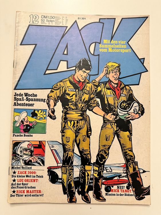 Rarität Zack Comics 12 von 1973 (Gebraucht) in Münsingen für CHF 6 ...