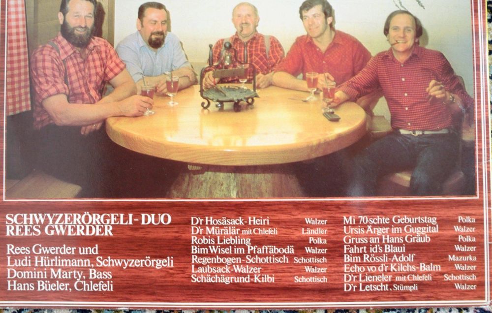 Schwyzerörgeliduo Rees Gwerder - D'r Schwyzerörgeli-Rees | Kaufen auf ...