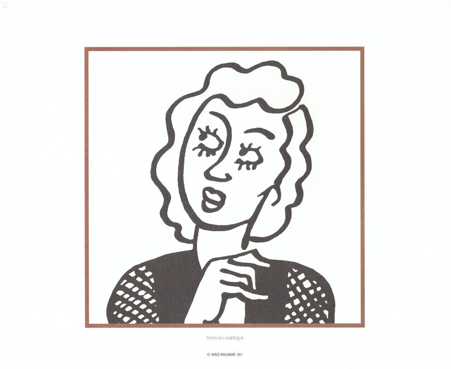 Tintin - Les femmes, 3 Lithographies Ex Libris, 2011 (D'occasion) à ...