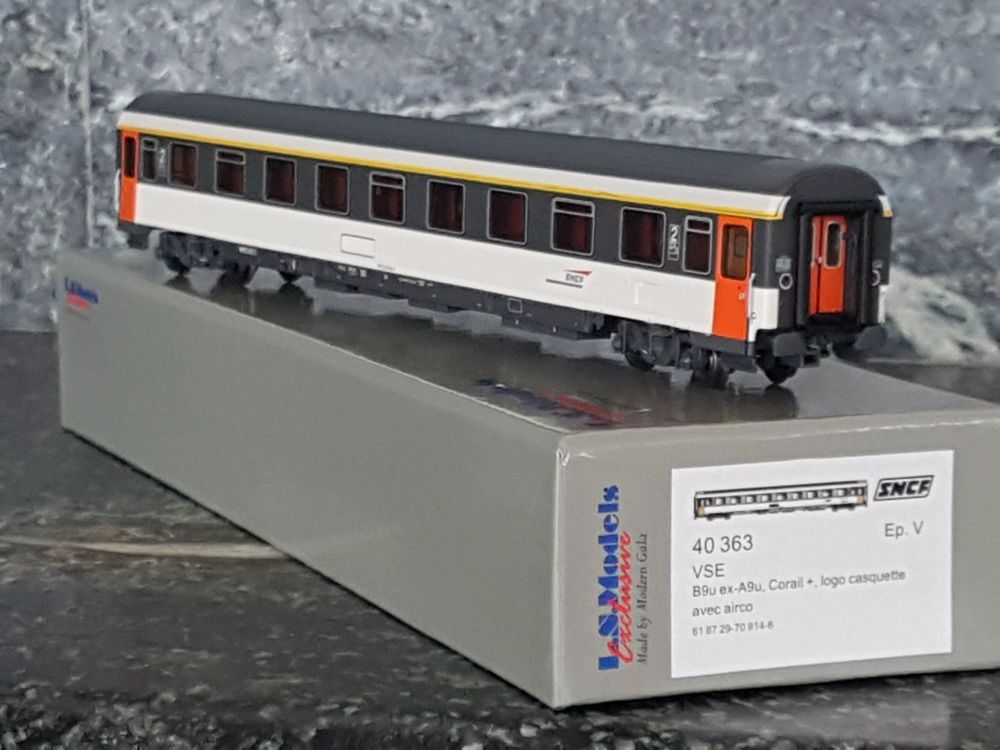 LS 40363 SNCF VSE B9u ex-A9u, casquette, ladenneu, OVP (Neu und ...