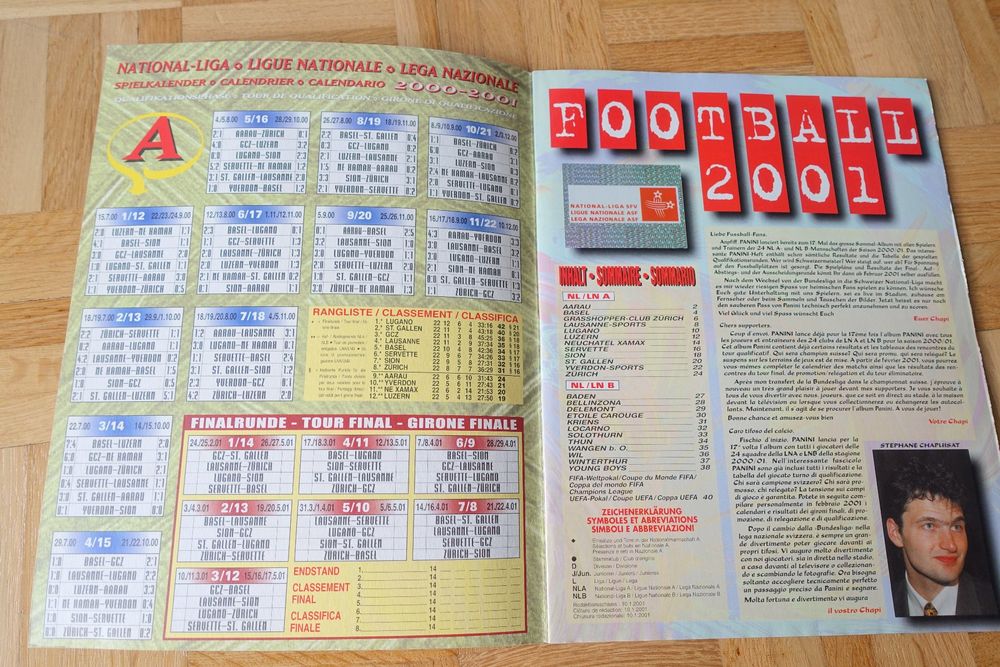 Panini Album Football 2001 | Acheter sur Ricardo
