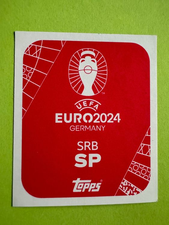 TOPPS EM 2024 / SRB SP - DUSAN VLAHOVIC (Gebraucht) in Tegerfelden für CHF 3 – mit Lieferung auf ...