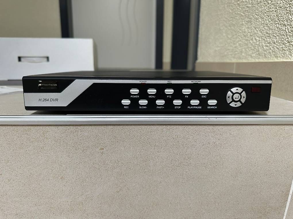 DVR-6004 Pro Überwachungsrecorder _ Fernbedienung + Netzteil (Gebraucht ...