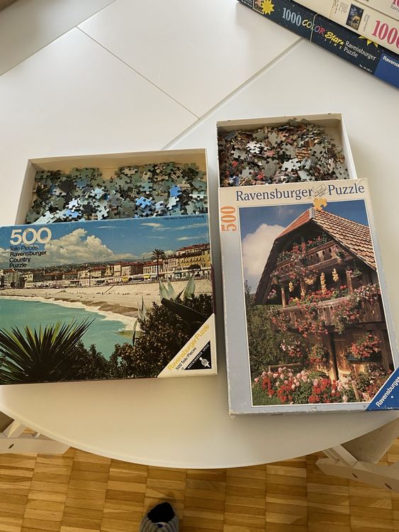 2 Ravensburger Puzzle 500 Teile | Kaufen auf Ricardo
