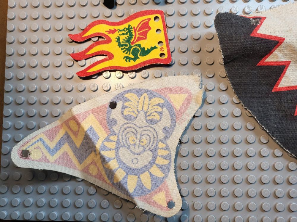 Wimpel, Flaggen, Wappen, Banner,Flügel, Lego Castle, Western | Acheter ...