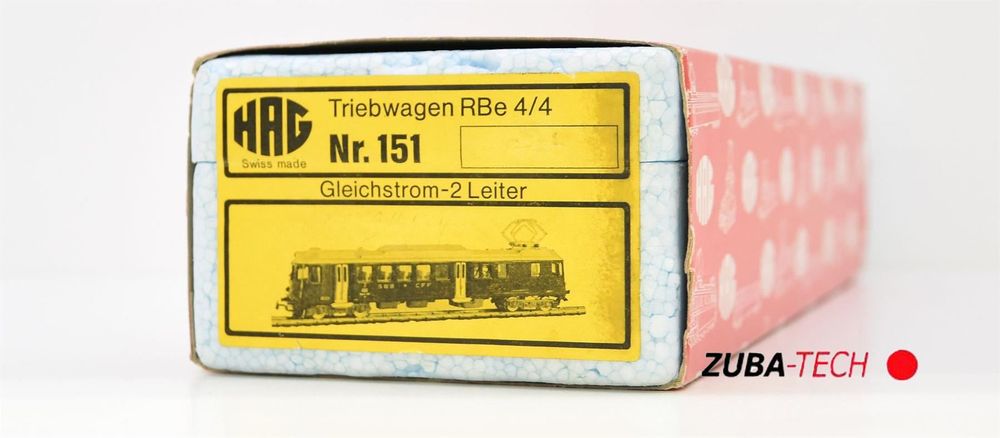 HAG 151 Triebwagen RBe 4/4 SBB H0 GS OVP (Gebraucht) in St. Gallen für CHF 86.5 – mit Lieferung ...