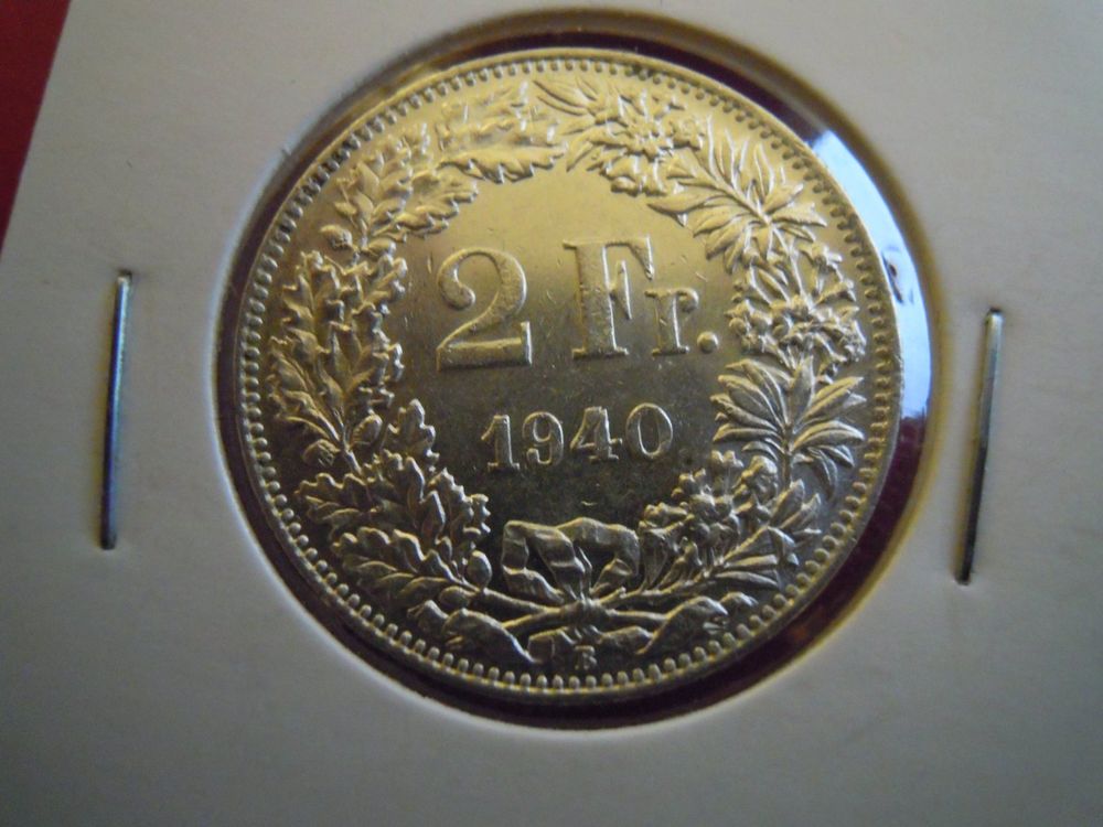 2 Fr. 1940 -unz | Kaufen auf Ricardo