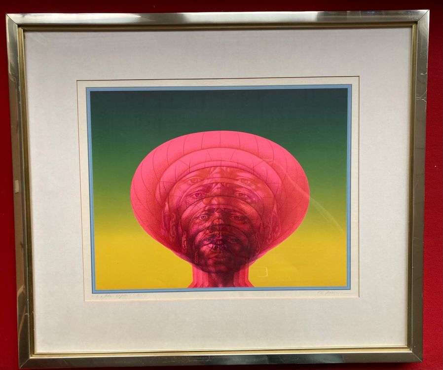 Rudolf HAUSNER (1914-1995) Orig. Farbsiebdruck, handsigniert | Kaufen ...