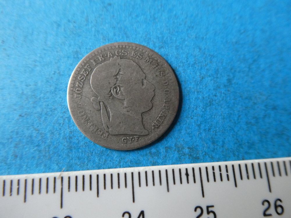Ungarn 18xx, 10 Kreuzer - Silber (Gebraucht) in Hinterforst für CHF 2 – mit Lieferung auf ...