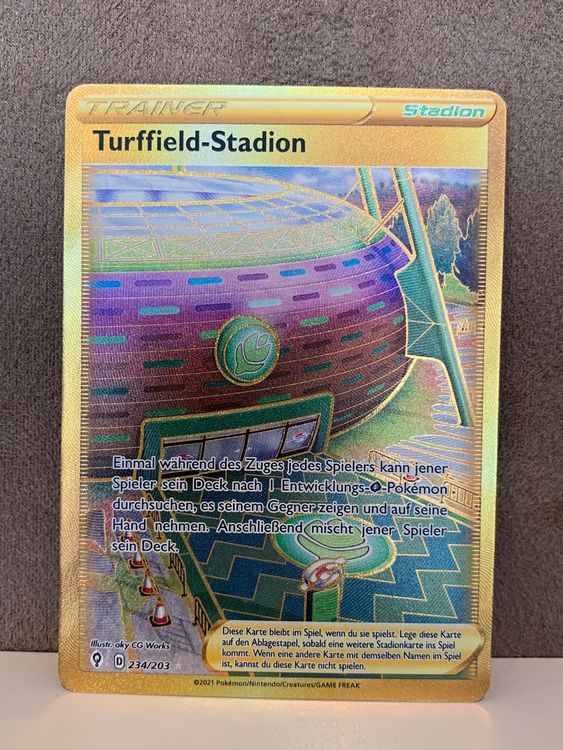 234/203 Turffield-Stadion DE Pokemon Drachenwandel | Kaufen auf Ricardo