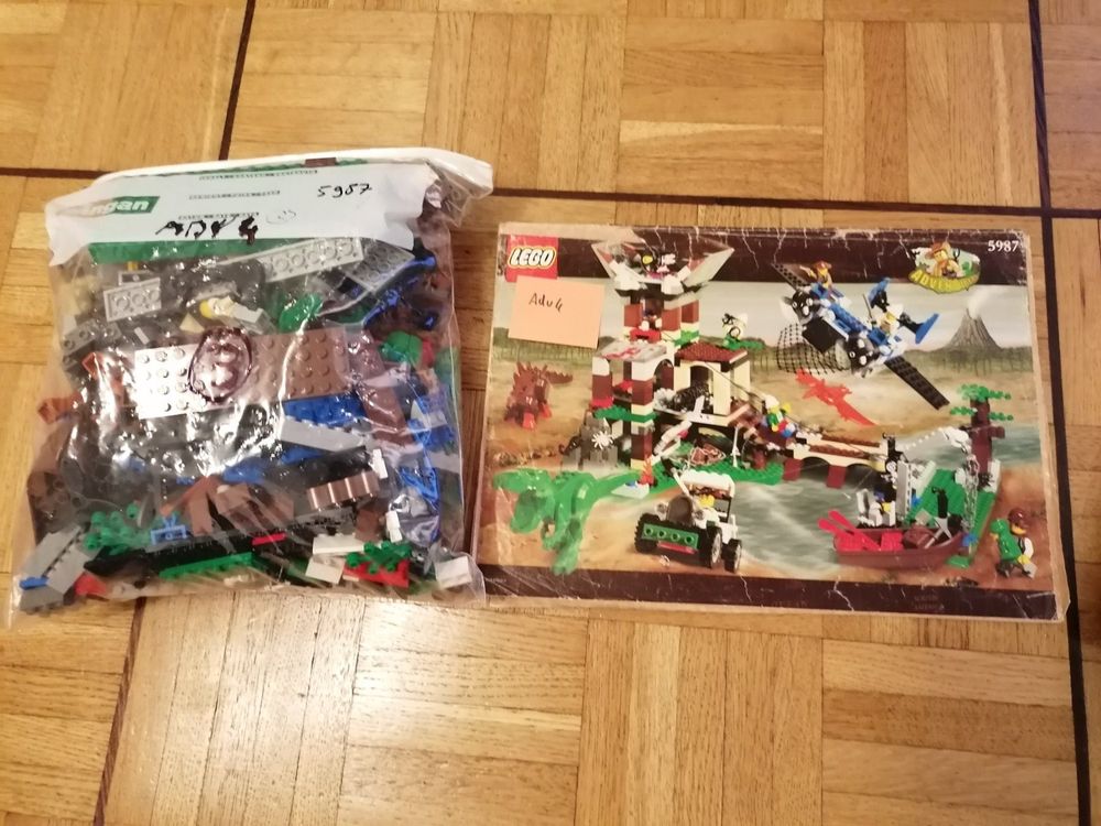 Lego Adventurers 5987 dinosaure aventurier ADV4 | Kaufen auf Ricardo