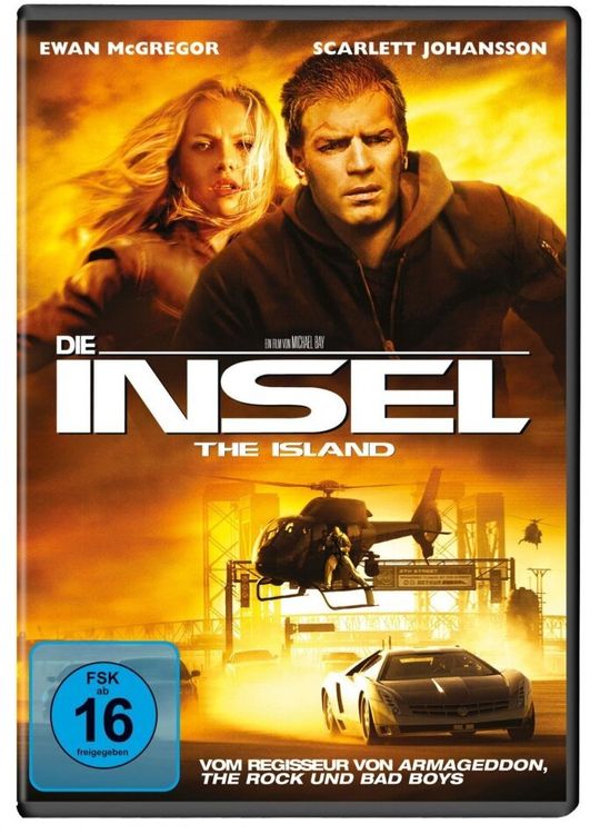 Die Insel (2005) mit Scarlett Johansson DVD T5 (Gebraucht) in Hätzingen ...