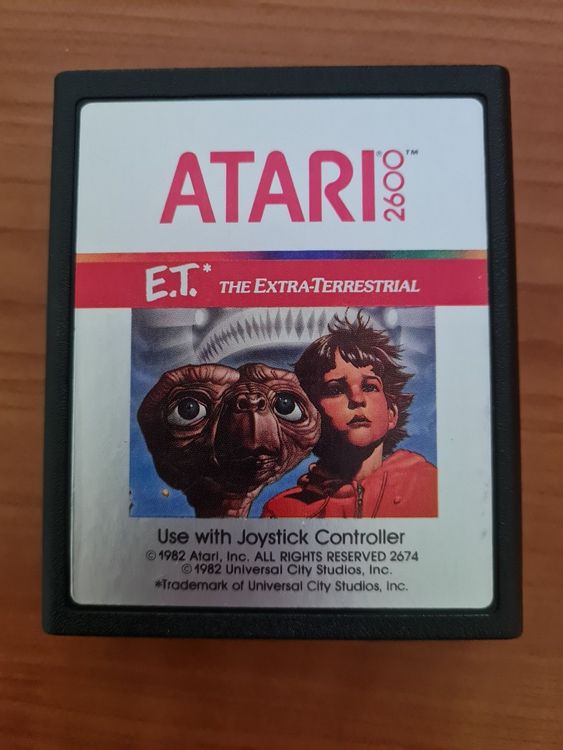 E.T. the Extra-Terrestrial ATARI 2600 | Acheter sur Ricardo