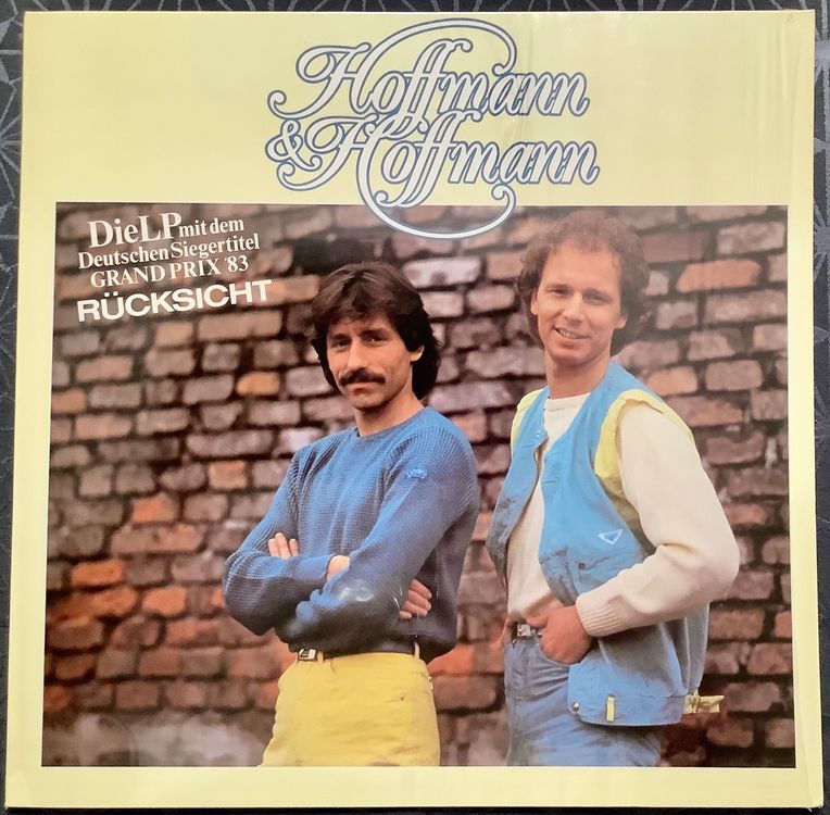 Hoffmann & Hoffmann - Rücksicht - Eurovision Deutschland ESC (Gebraucht) in Züberwangen für CHF ...