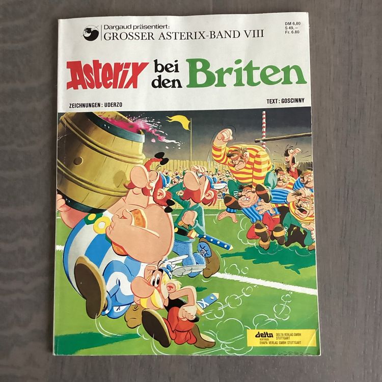 Asterix bei den Briten - Grosser Band VIII (Gebraucht) in Rheineck für CHF 4.9 – mit Lieferung ...