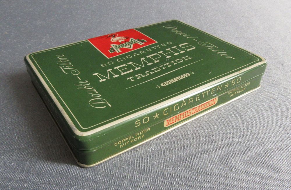 leere Memphis Cigaretten Blechdose - ab CHF 4.00 | Kaufen auf Ricardo