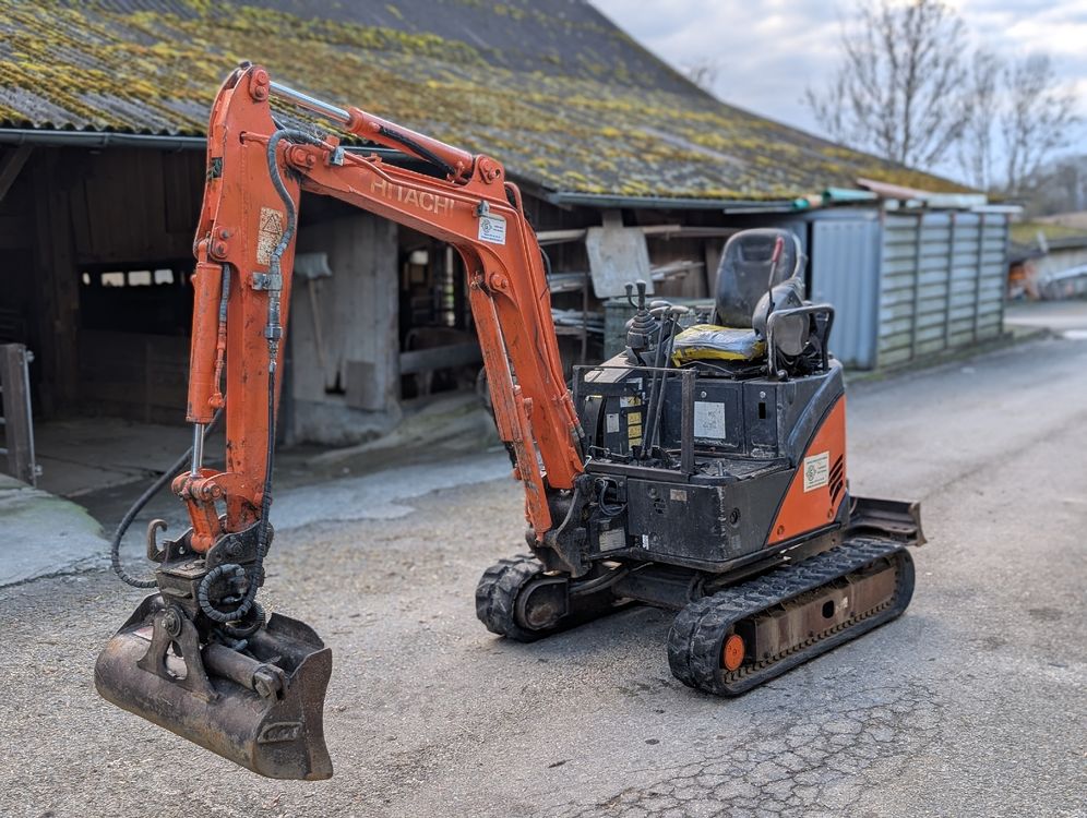 Hitachi Zaxis 17U Minibagger Occasion ca. 2800h steuerkreid (Gebraucht ...