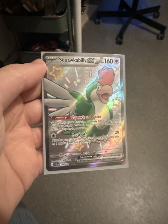 Carte Pokémon rare Squawkabilly ex 223/091 (Neu (gemäss Beschreibung ...