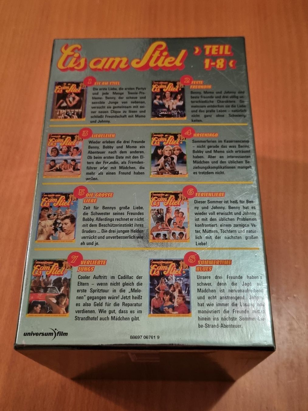 DVD: Eis am Stiel - Digital Remastered - Teil 1-8 - 9 Discs (Gebraucht ...