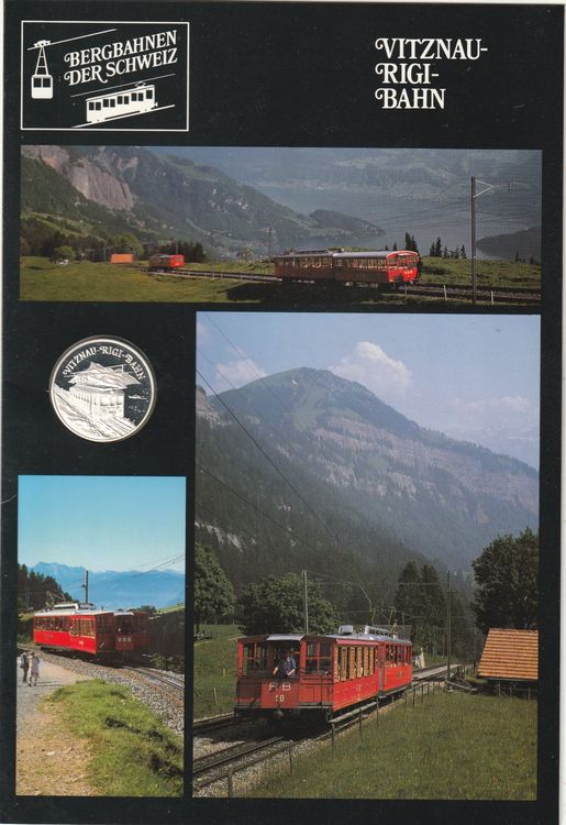 Numisbrief Bergbahnen der Schweiz Vitznau-Rigi Bahn | Kaufen auf Ricardo