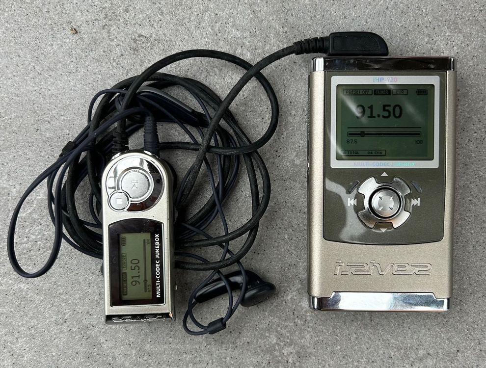 iRiver iHP-120 Multi Codec Recorder & Player - Top Zustand (Gebraucht ...