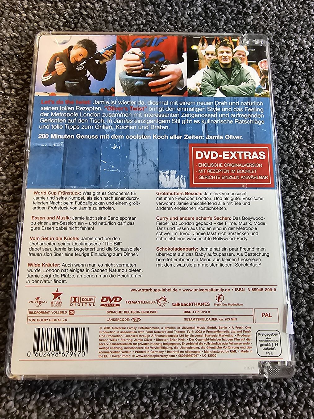 Jamie Oliver in Olivers Twist DVD(17717) (Gebraucht) in Ruswil für CHF ...