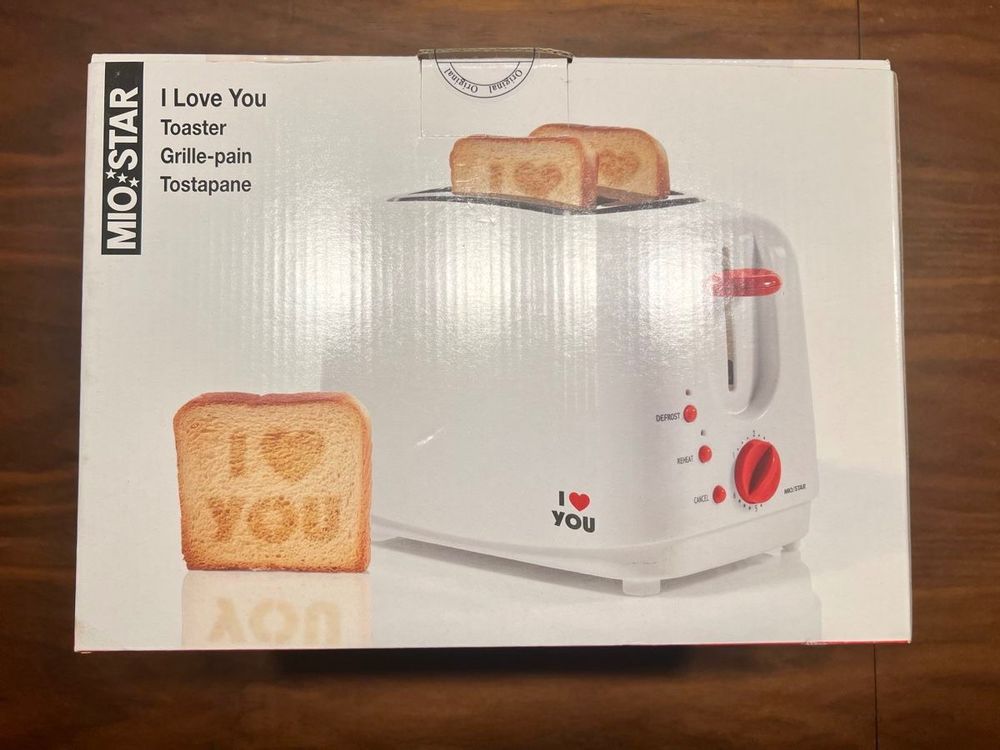 "I Love You" Toaster Mio Star (Neu und originalverpackt) in Köniz für ...